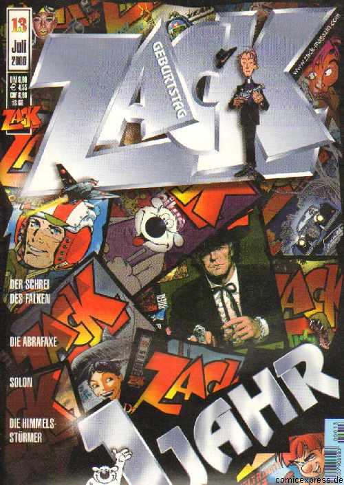 Zack Magazin (ab 1999) - Band 13: Comic Magazin - Andis Comicexpress